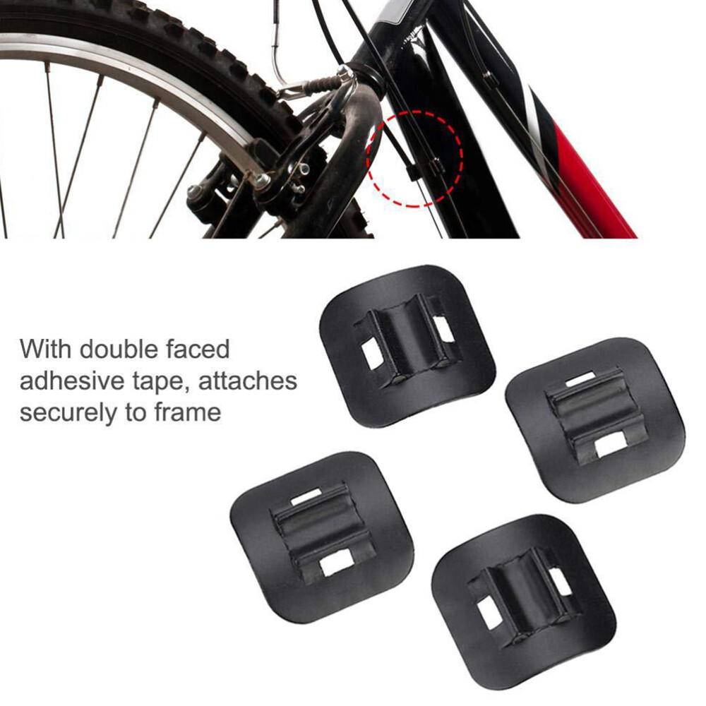 4 Pcs Speed Line Pipe Buckle Clip Bike Base Cord Clips Electric | eBay