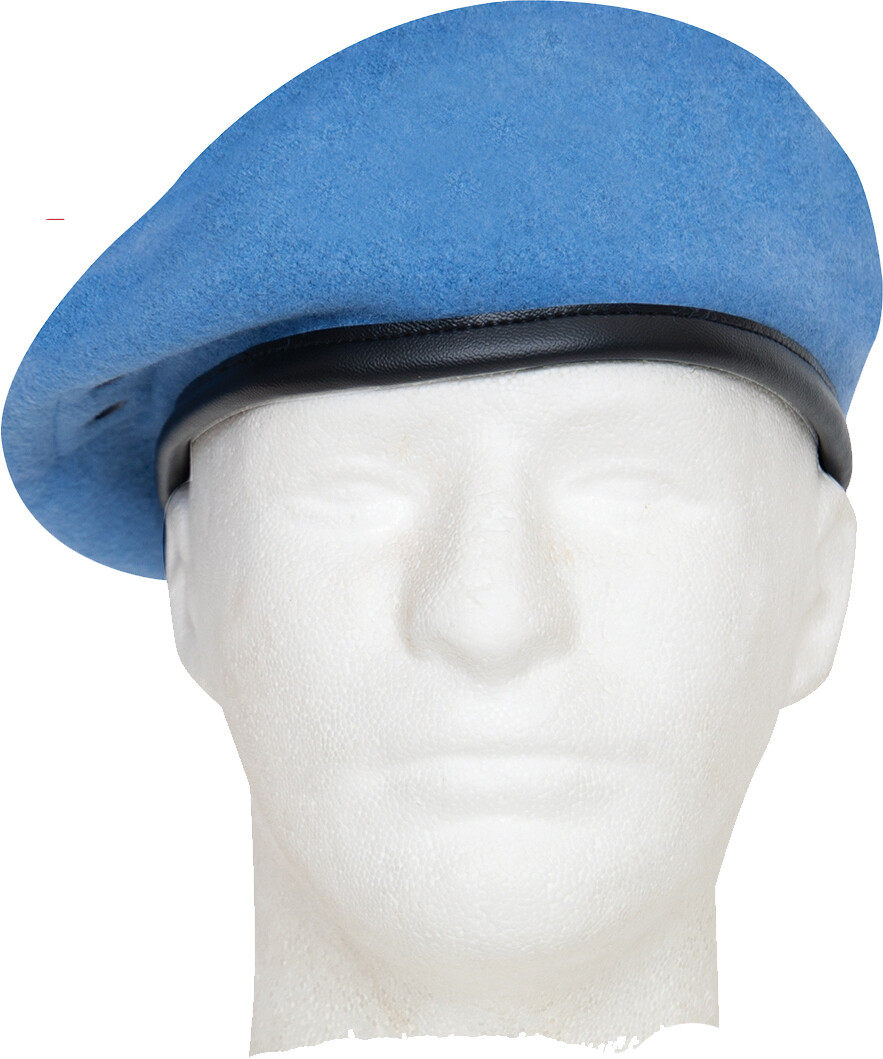 Classic Wool Military Beret with Eyelets Army Uniform Warm Winter Hat ...