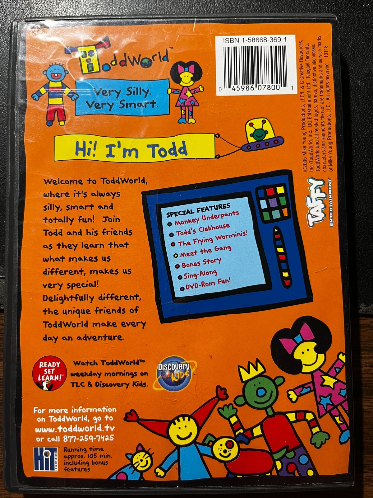 Todd World - Hi! I'm Todd - Very Good DVD | eBay