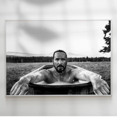 Cole Hauser printable poster farmhouse wall decor, Back and white wall ...