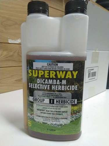Dicamba M Selective Herbicide Weed Killer 1Litre - Equiv to Kamba M ...