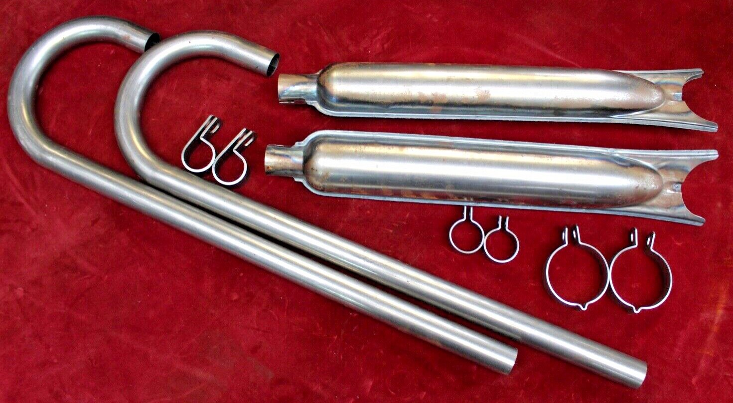 Exhaust System Motorcycle RAW UNPAINTED imz ural m61 m62 m63 m66 m67 | eBay