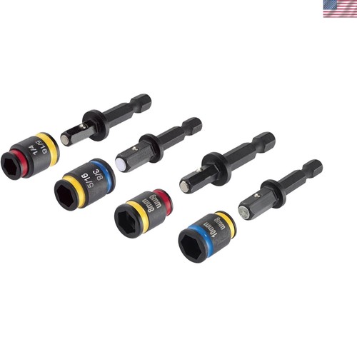 Professional 4-Piece Cleanable Magnetic Hex Driver Set - 2-Inch ...