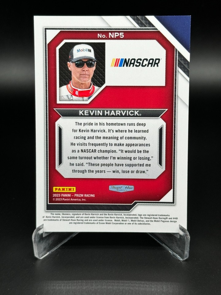 2023 PRIZM NASCAR RACING NATIONAL PRIDE #NP5 KEVIN HARVICK - Free ...
