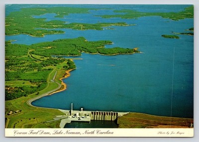 Cowan Ford Dam Lake Norman North Carolina Vintage Dexter Postcard | eBay
