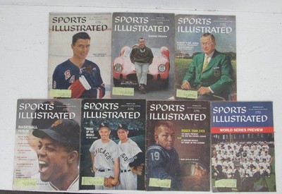 1959 Sports Illustrated Magazine Complete Set (51) Issues Unitas Cover ...