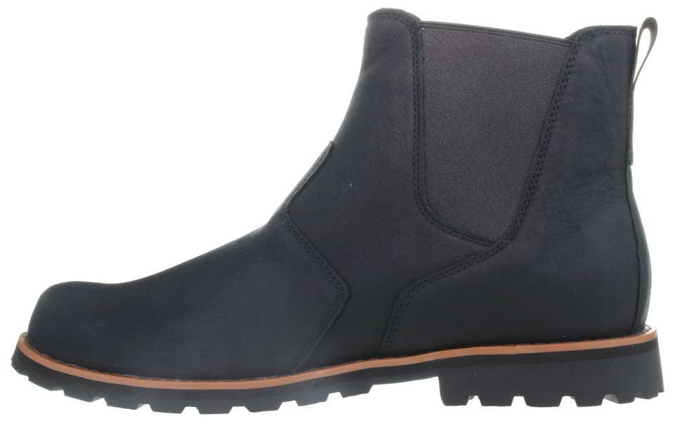 Timberland Men's ATTLEBORO CHELSEA MID Jet Black Boots Multiple Size ...
