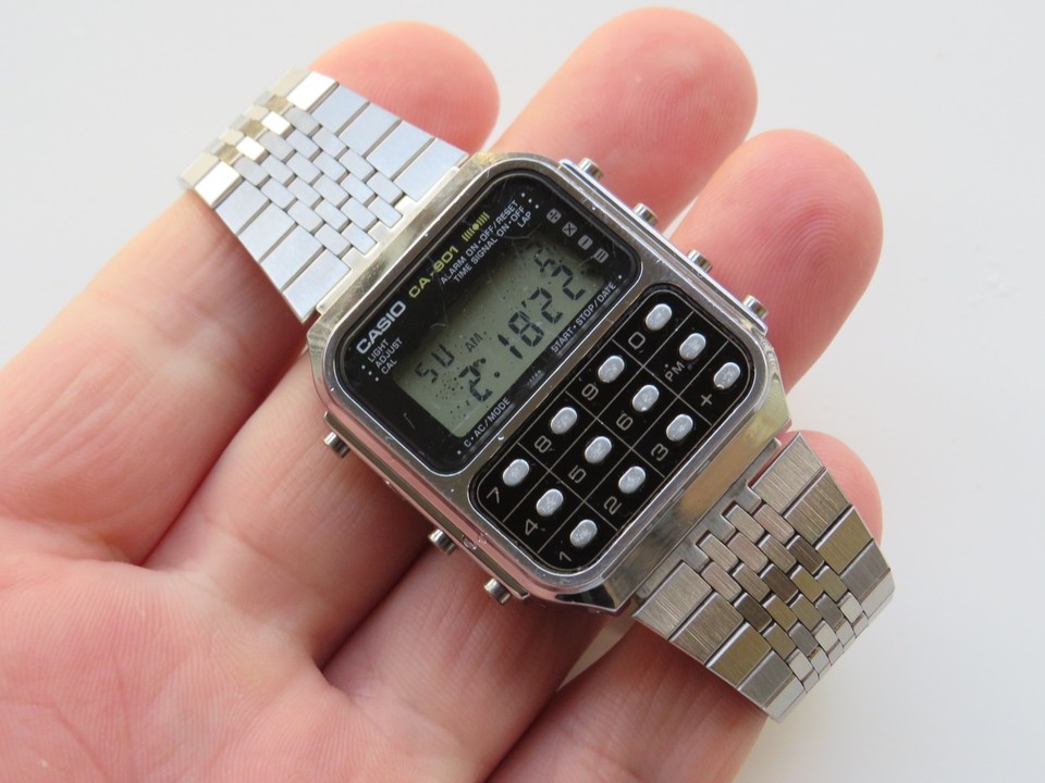 Vintage Casio CA-901 Calculator Watch Module 134 Japan | eBay
