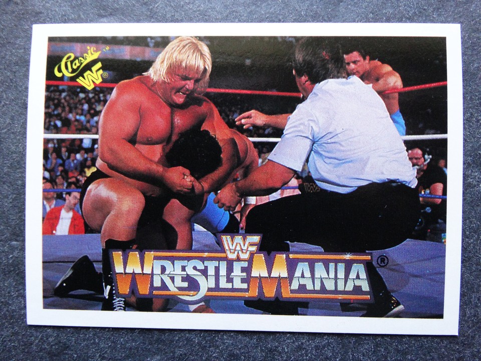 1990 Classic WWF WWE The History of Wrestlemania Cards Complete Your ...