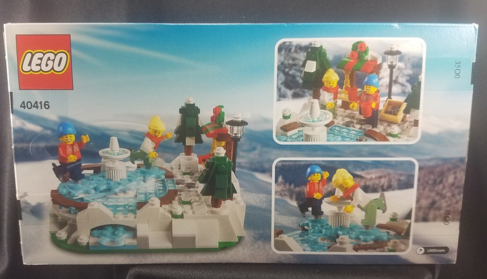 LEGO Seasonal: Limited Edition Ice Skating Rink (40416) New & Sealed ...