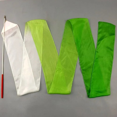 Streamer Art Gymnastics Ballet Dance Props Twirling Rod Stick Wand Hand ...