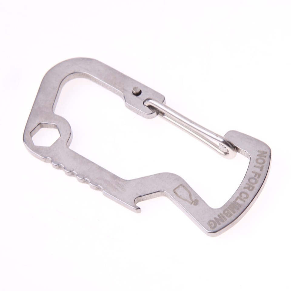 D-type Quick-hanging Carabiner Practical Mini Key Ring Buckles Outdoor ...