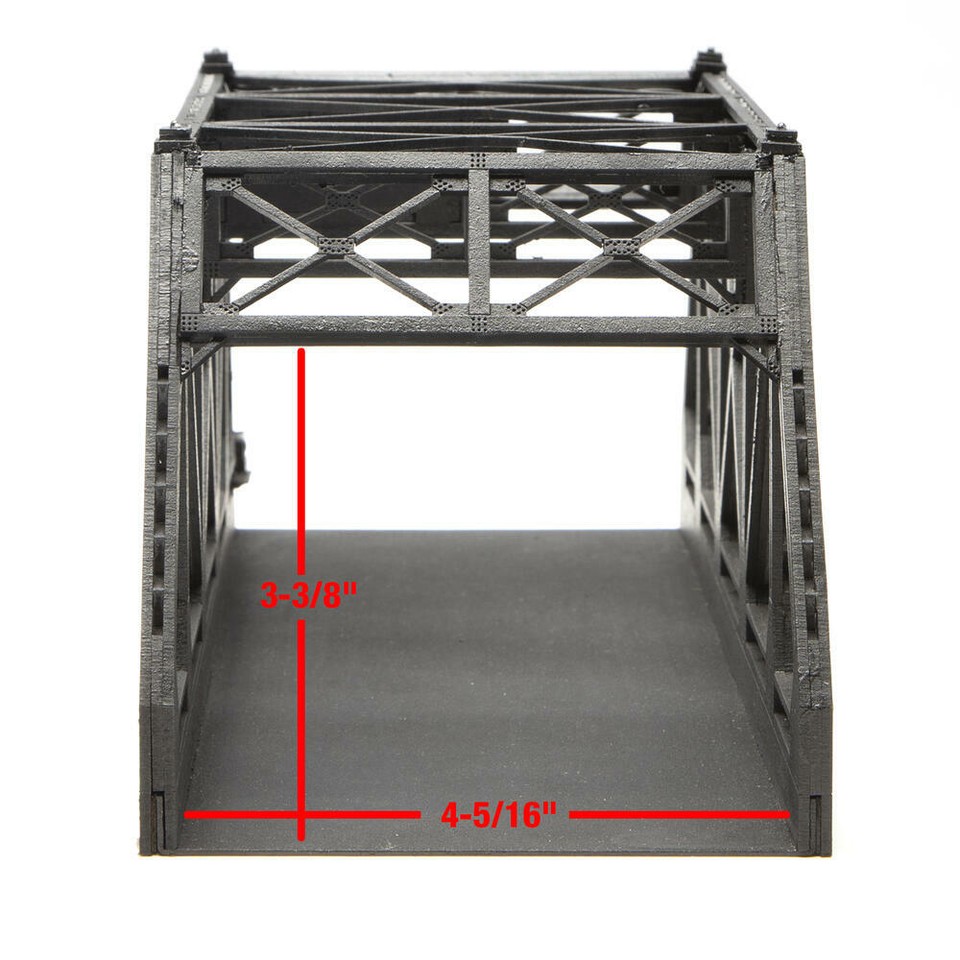 Menards ~ HO Scale Dual Track Train Bridge w/ Lights | eBay