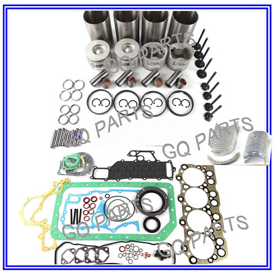4D35T Engine Rebuild Kit 4D35 For Mitsubishi Fuso Canter FE FG Truck ...