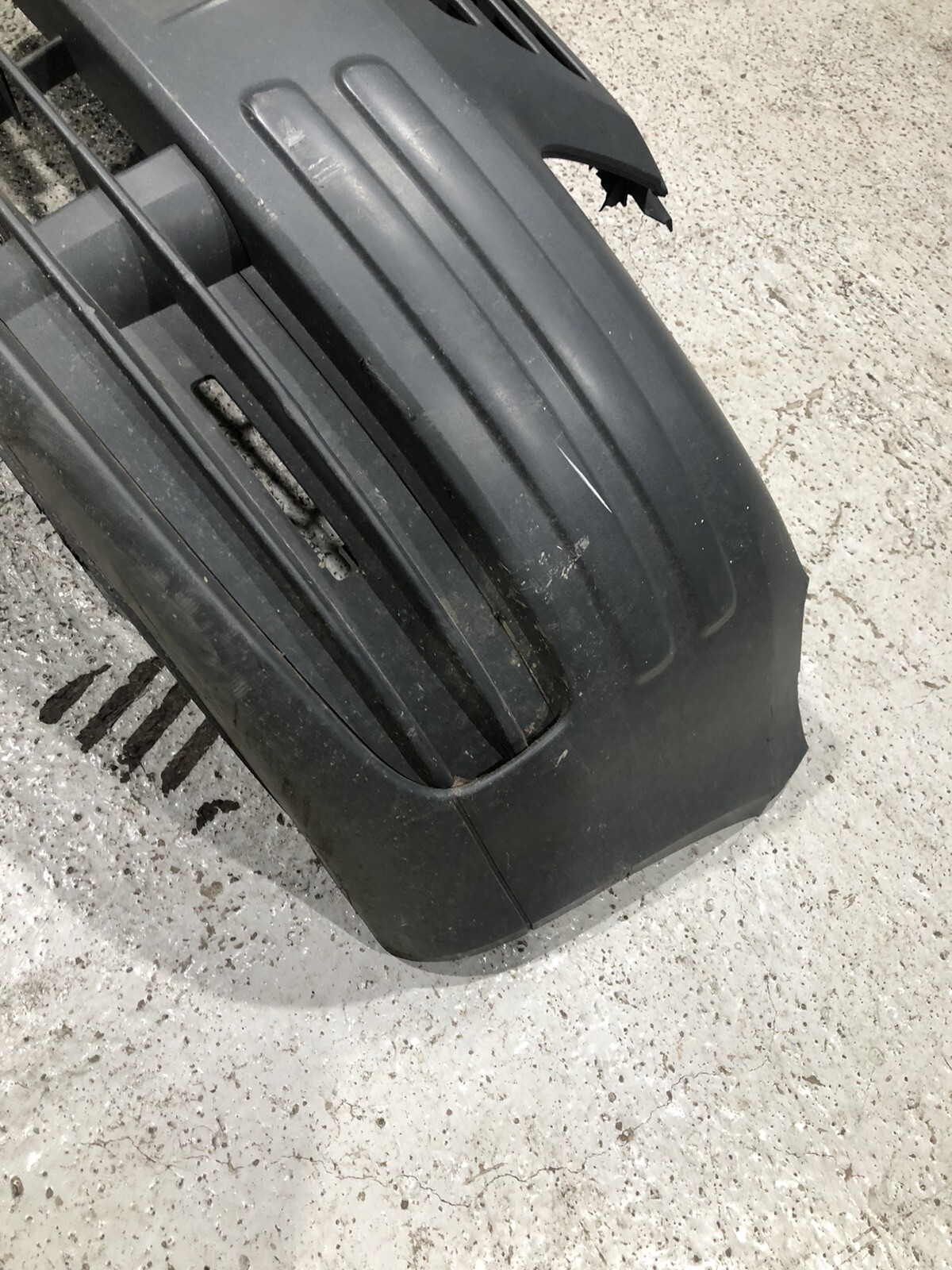 VW Volkswagen Caddy C20 Bumper Panel Front In Grey Black 2K0807221 MK3 ...