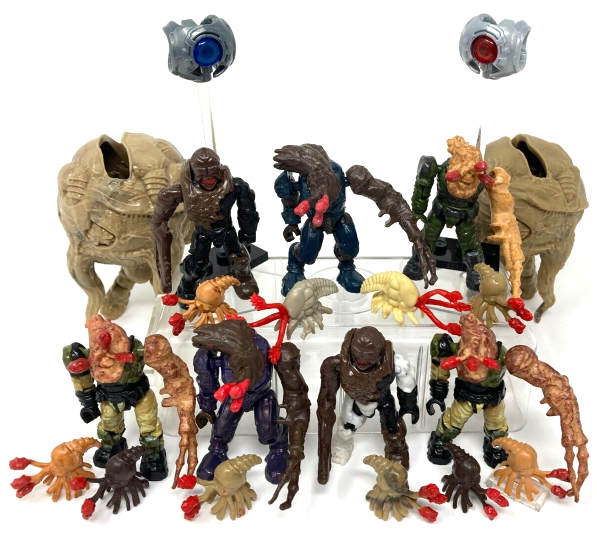 Halo Mega Bloks Flood, Combat Form, Carrier, Infection Forms(Choose ...