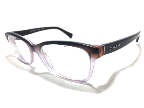 Coach HC 6089 FRAME Eyeglasses 5401 (Purple Brown Gradient/Brown) 51-16 ...