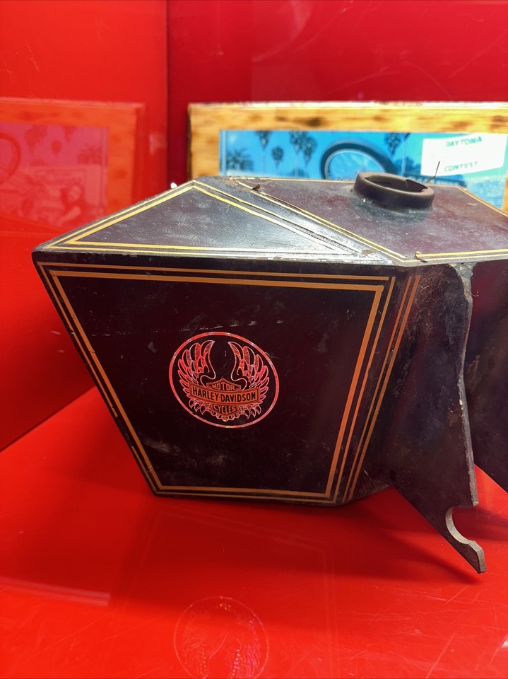 Vintage Harley Chopper Prism Gas Fuel Tank WIDE VTG HONDA TRIUMPH ...