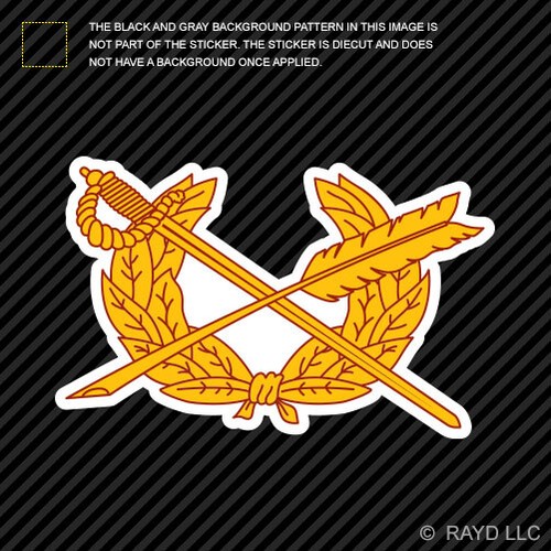 Army JAG Emblem Sticker judge advocate general sticker military law ...