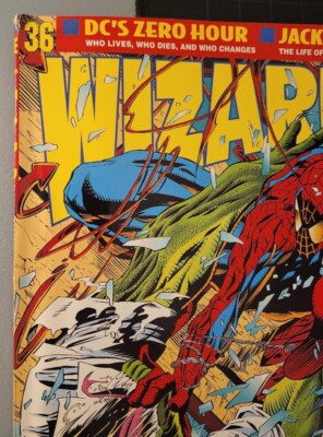 Wizard Magazine #36 Spider-Man Lizard Cover | eBay