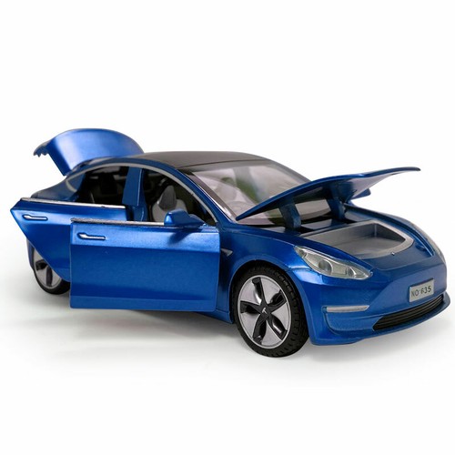 1/32 Tesla Model 3 Model Car Diecast Toy Cars Kids Toys Gifts for Boys ...