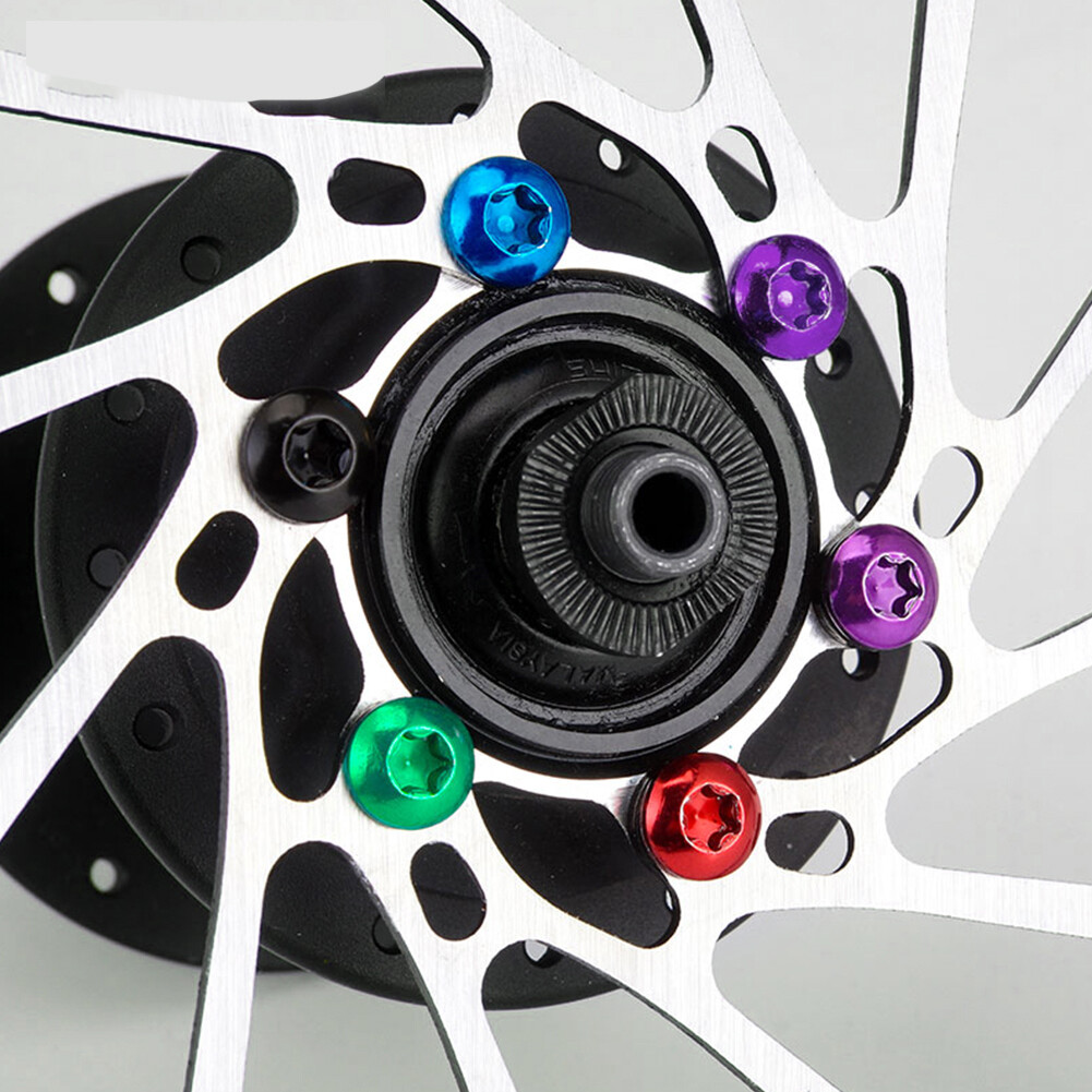 12x M5x10mm Disk Brake Rotor Bolts Mountain Bike T25 Brake Screws ...