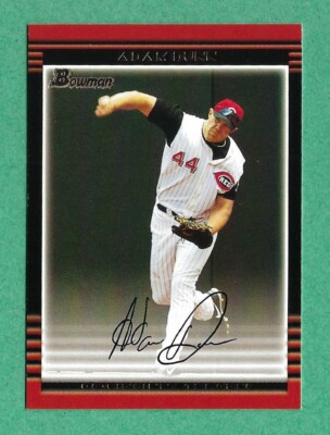 2002 Bowman Baseball - Adam Dunn #1 Reds | eBay