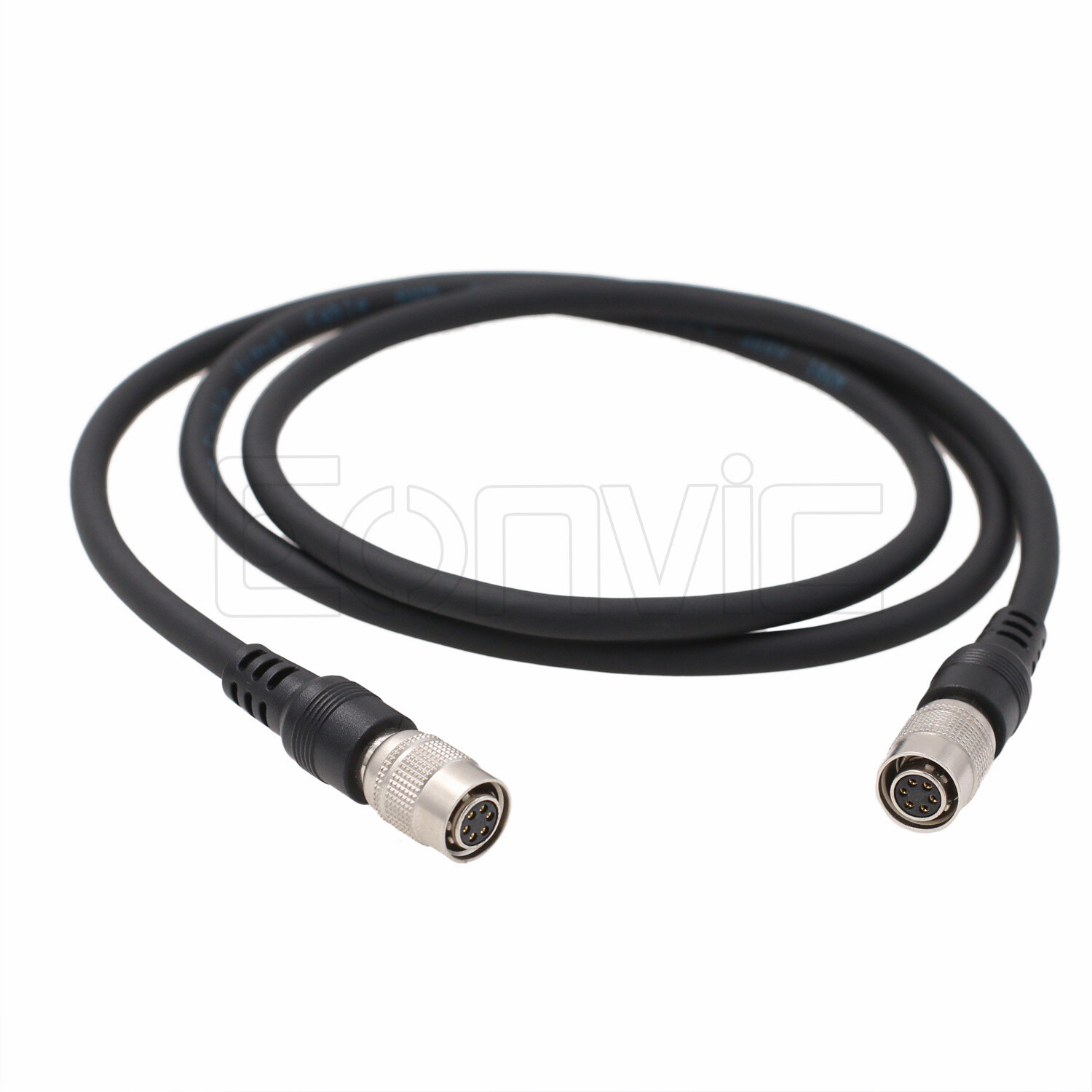 Hirose 6-Pin Female to Female Cable for Basler Camera HR10A-7P-6S 90 ...