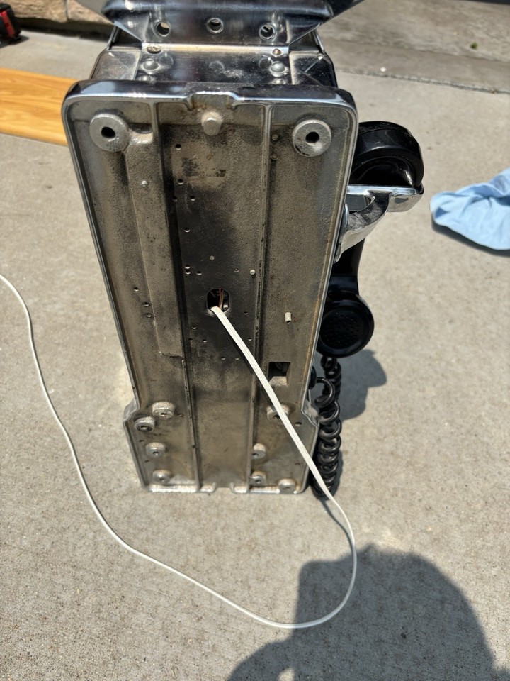 Vintage 3 Slot Pay phone MTS Gray telephone Co. | eBay