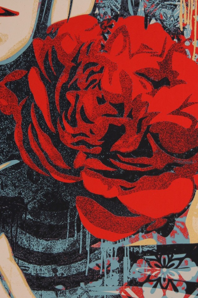 SHEPARD FAIREY Incarnation color 2023 ed/550 Screenprint SIGNED OBEY ...