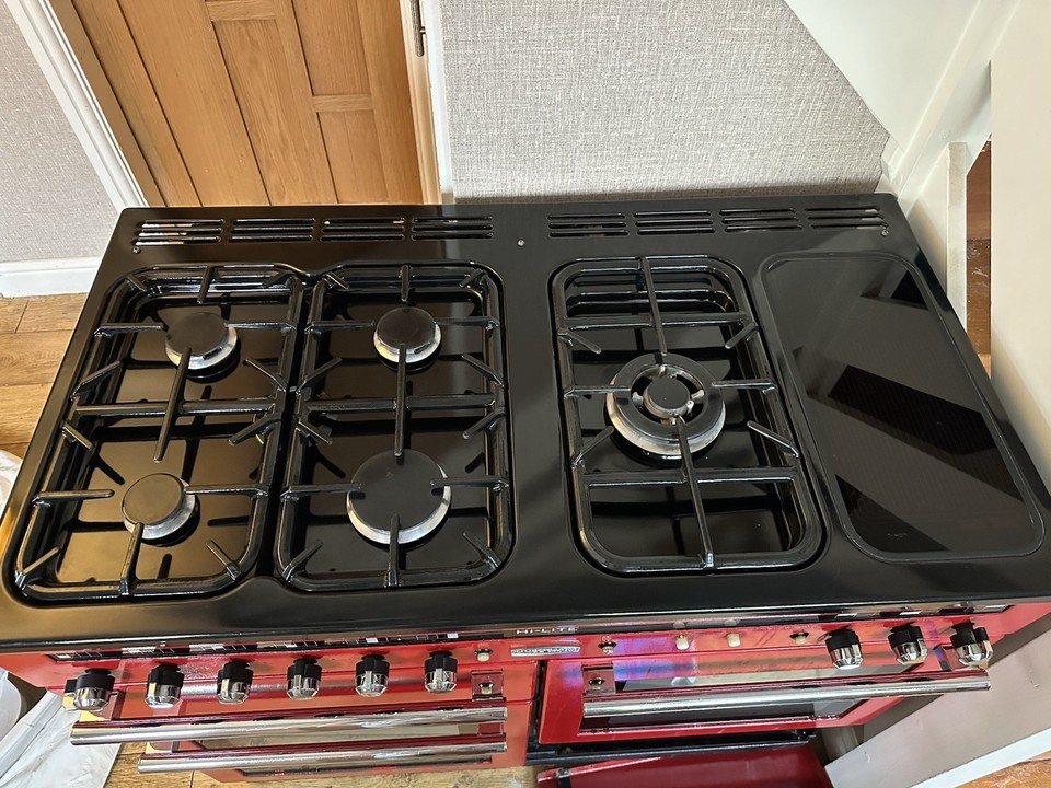 Rangemaster Hi Lite 110cm Dual Fuel Range Cooker With Matching ...