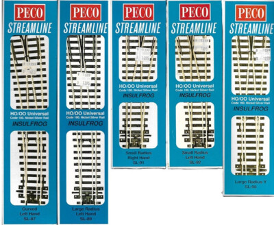 Peco Streamline Insulfrog Code 100 Track CHOOSE | eBay
