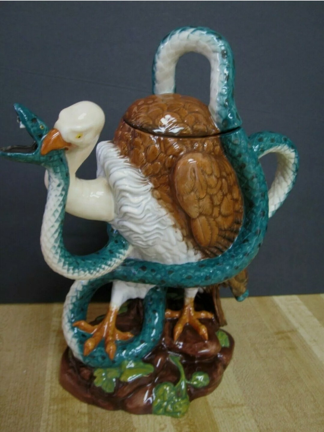 Minton VULTURE & PYTHON Teapot Limited Edition of 1000, No.27 Archive ...