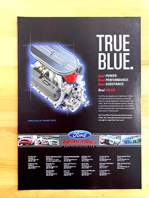 2008 Original Print Ad Ford Boss 347 With 450HP POWER PERFORMANCE ...