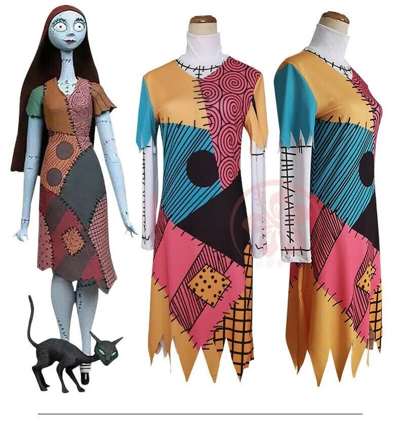 Sally Nightmare Before Christmas Movie Dress