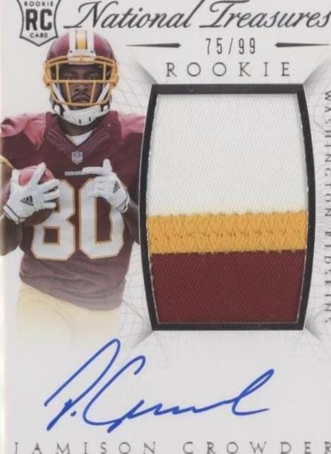2015 Panini National Treasures - RPS Rookie Patch Autograph Jamison ...