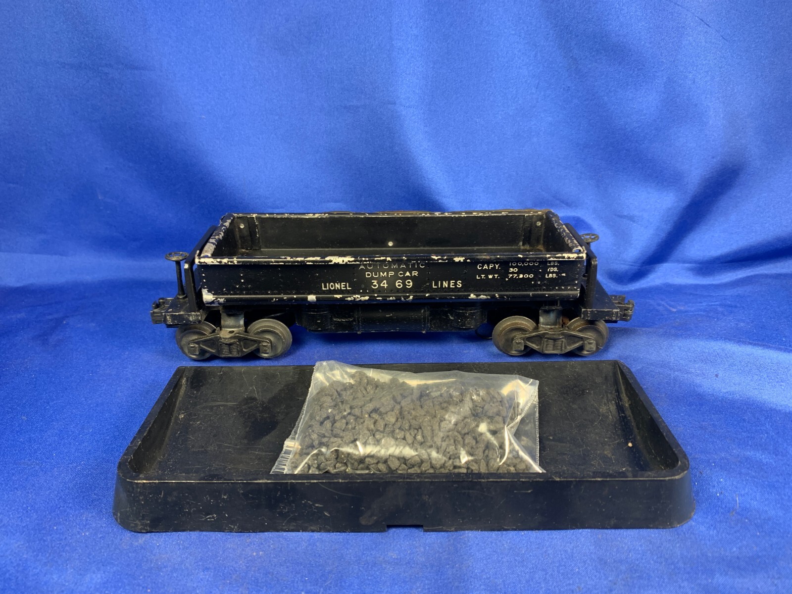 Lionel 3469 Automatic Dump Car with Coal and Dump Tray | eBay