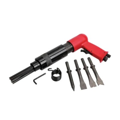 Air Hammer & Descaler 150mm Chisel Needle Gun Paint Rust Remover Tool ...
