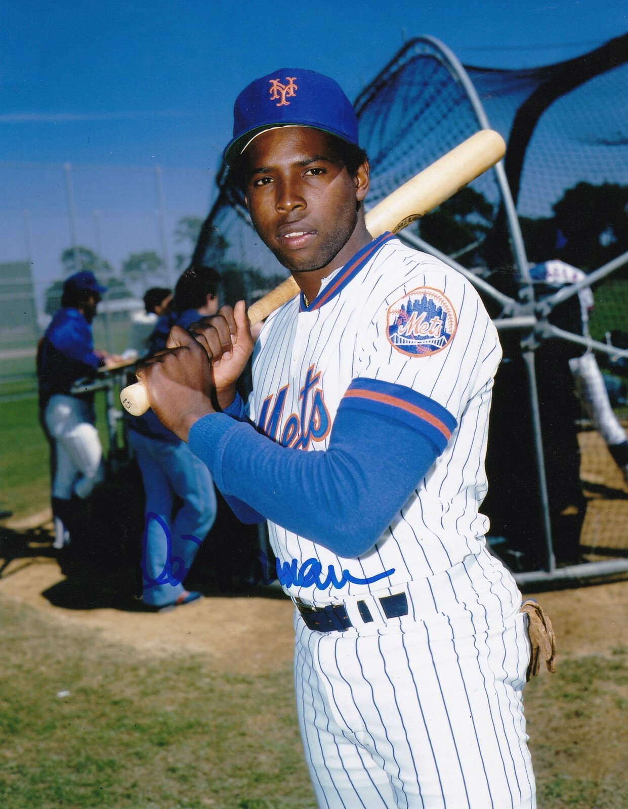 DAN NORMAN NEW YORK METS ACTION SIGNED 8x10 | eBay