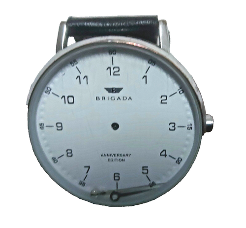 Watch BRIGADA Simple and elegant men's watch Black Minute hands | eBay