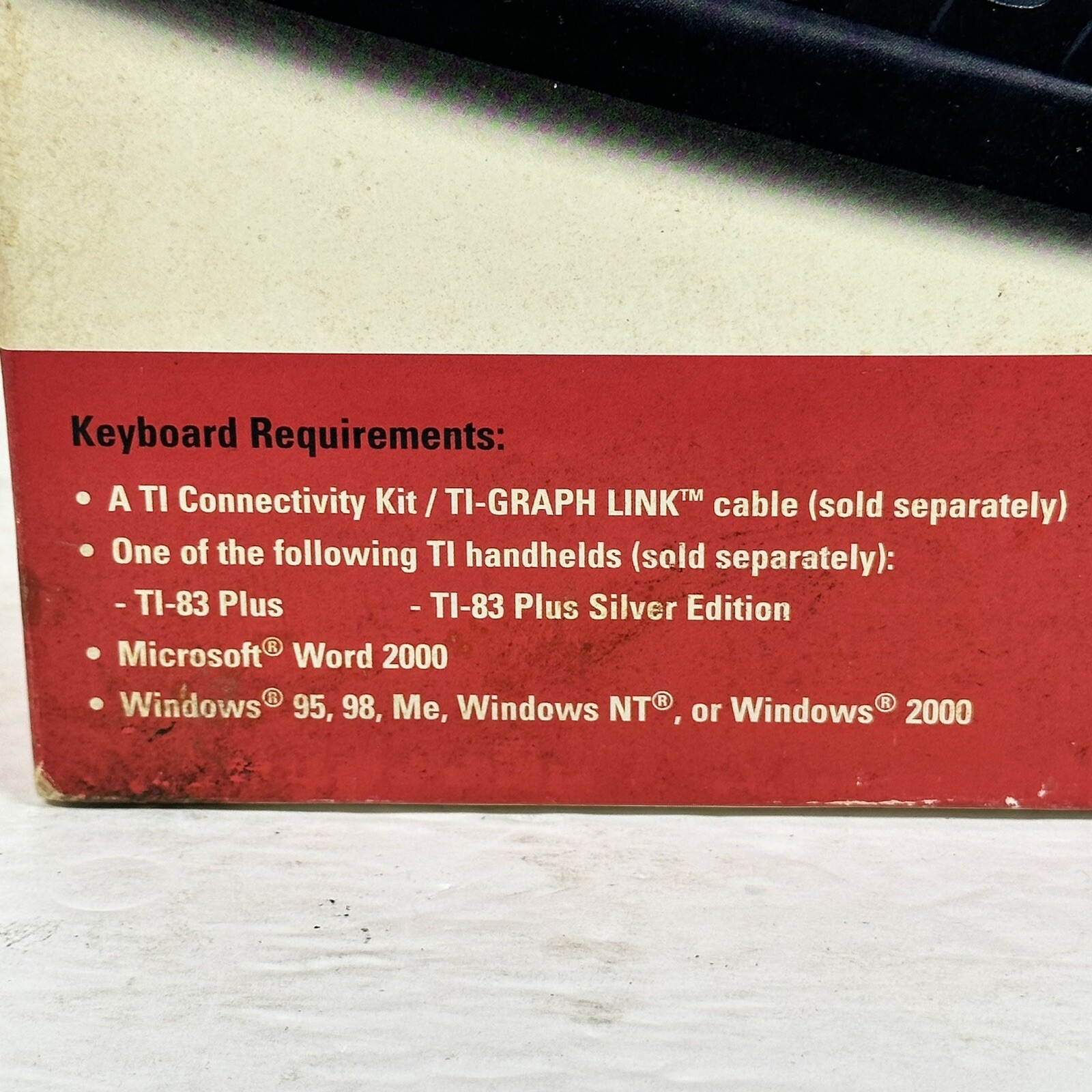 Texas Instruments TI Keyboard for Ti-83 Plus Graphing Calculators for ...