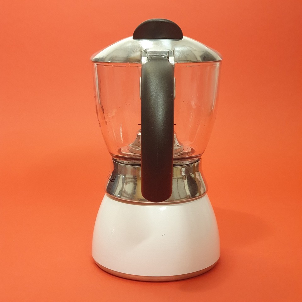 Vintage Italian Moka Espresso Coffee Maker, Moka Crystal Design, 6 Cups ...