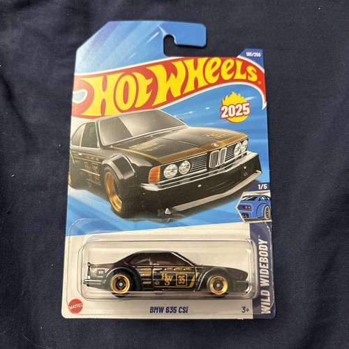 HOT WHEELS 2025 BLACK BMW 635 CSI WILD WIDEBODY (1/5) 185/250 | eBay