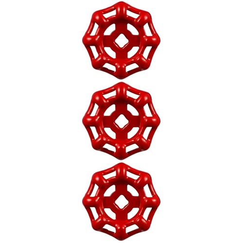 Set of 3 Gate Valve Wheel Round Handle Bib Replacement Handwheel | eBay