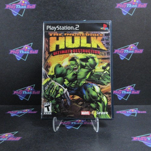 Refurbished The Incredible Hulk Ultimate Destruction PS2 PlayStation 2 Complet.. 20626723169| eBay