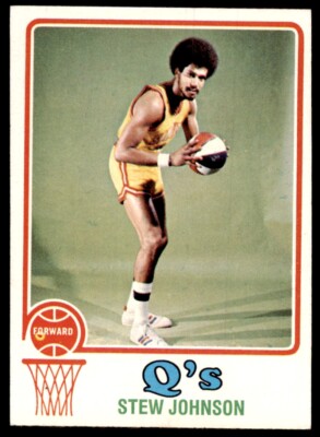 1973-74 Topps Basketball Card Stew Johnson San Diego Conquistadors #213 ...