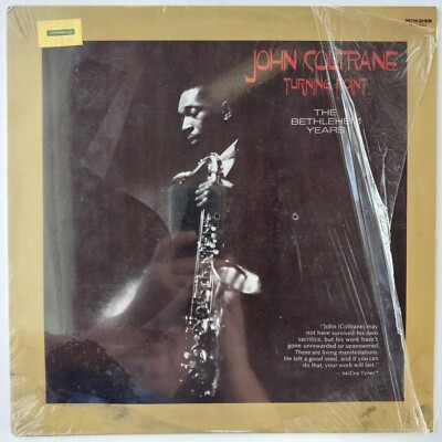 John Coltrane TURNING POINT - THE BETHLEHEM YEARS ~ LP SIGNED Tim Reid ...