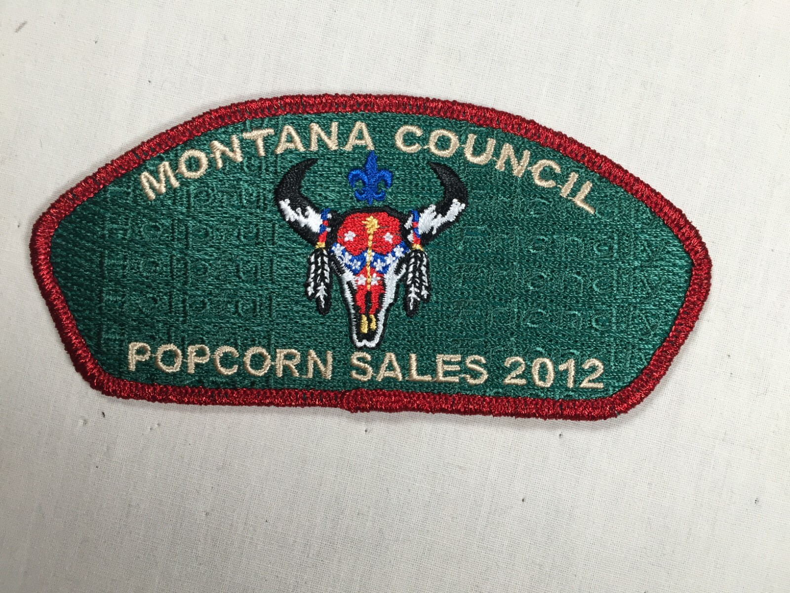 Montana Council 2012 Popcorn Sales rmy BSA CSP Patch | eBay