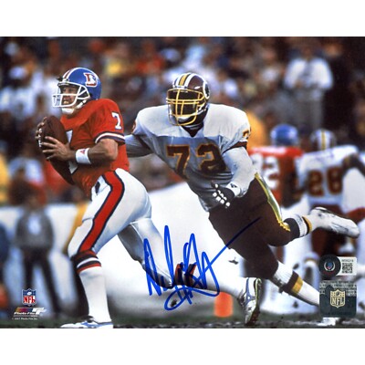 Dexter Manley Autograped/Signed Washington Redskins 8x10 Photo Beckett ...