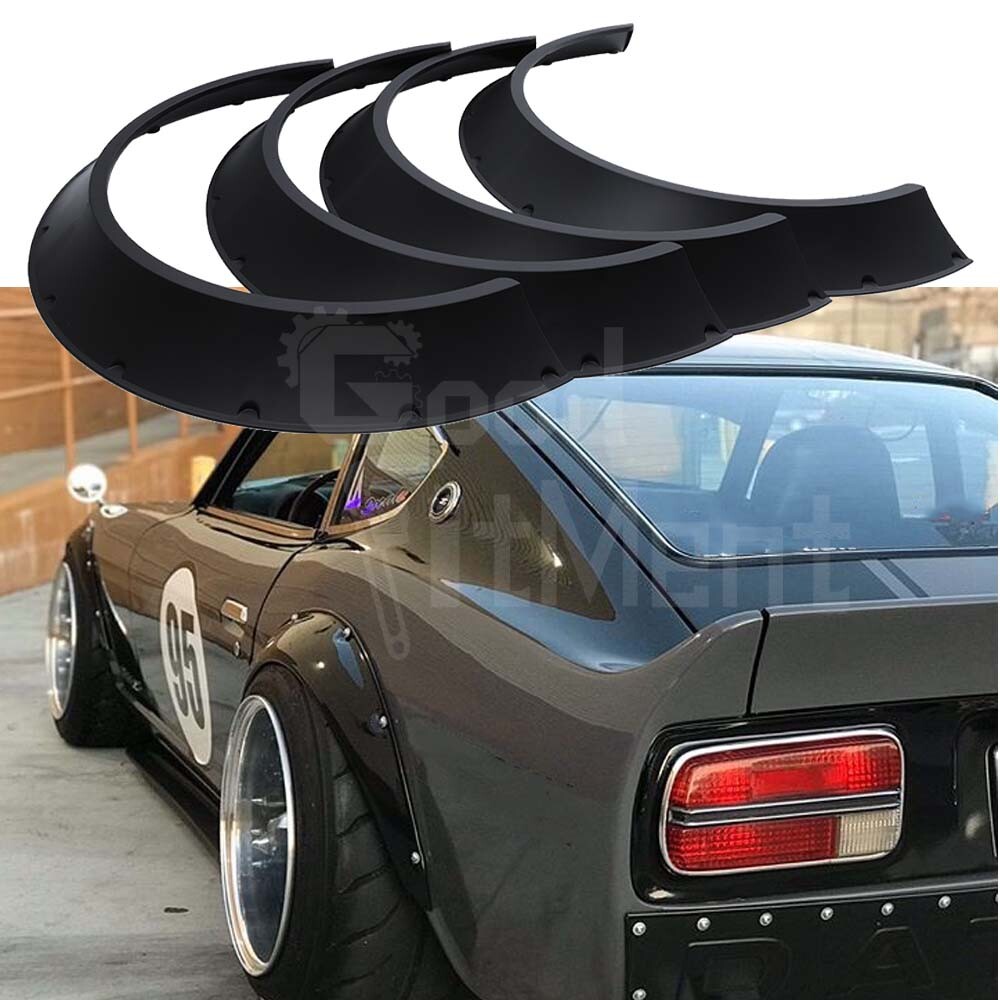 For Datsun 240Z 280Z 280ZX 4.5" Fender Flares Wheel Arches Extra Wide ...